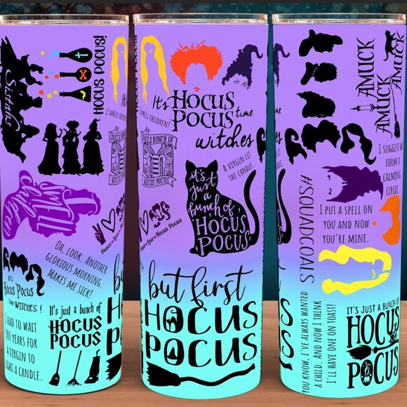 Dining | Hocus Pocus Collection Collage Gradient Tumbler 2oz | Poshmark